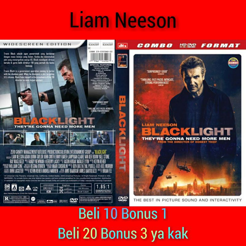 Jual Dvd Blacklight (Liam Neeson) | Shopee Indonesia