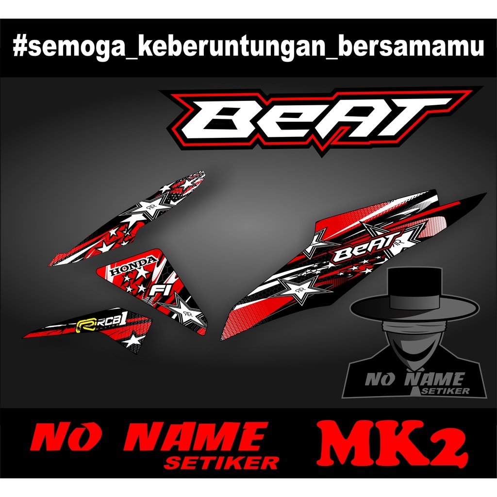 Jual striping semi full setiker stiker beat fi (mk2) 2013-2015 variasi ...