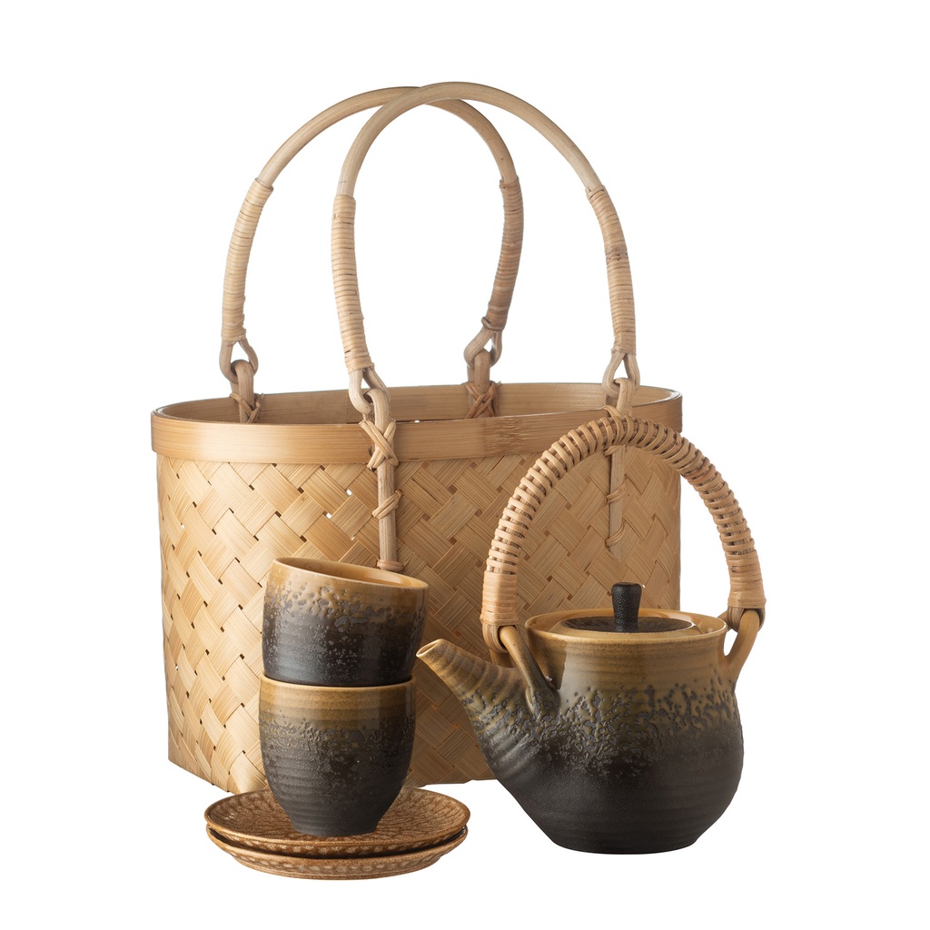 Jual Japanese Tea Set / Teapot Set /Set Peralatan Minum Jenggala ...