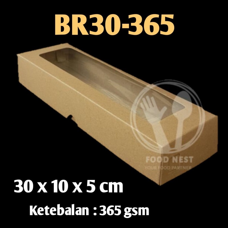 Jual DUS BROWNIES 30X10X5 / DUS BROWNIES BOX 30X10X5 / BOX BROWNIES ...