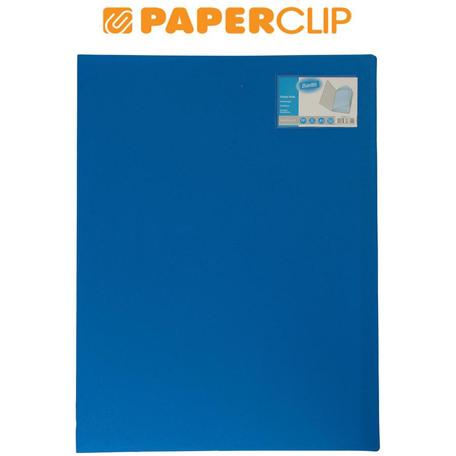 Jual DISPLAY BOOKS / CLEAR HOLDER BANTEX 3163 A3 20 11 COBALT BLUE ...