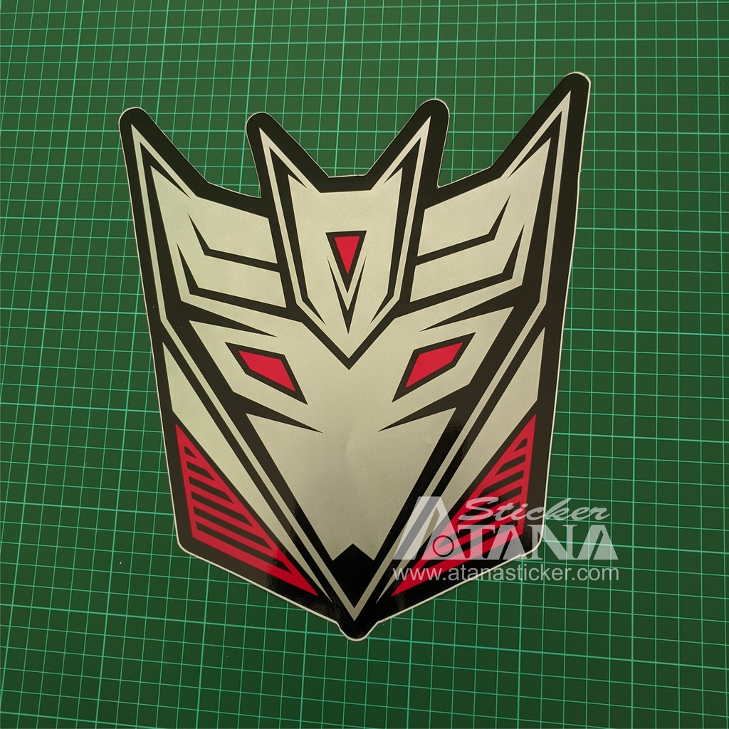 Jual Stiker Printing Sablon Jumbo Vinyl Decepticon Transformers Mobil ...