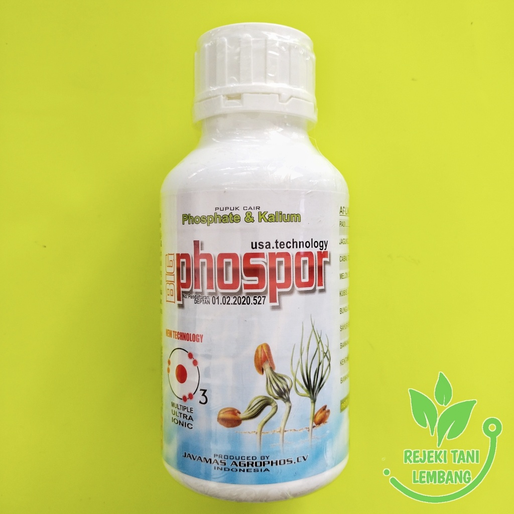 Jual Big Phospor Phosphate & Kalium 500ml Pupuk Cair Penyubur Bunga ...