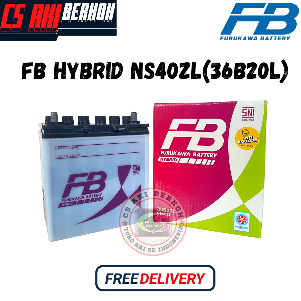 Jual AKI MOBIL FB HYBRID NS40ZL (36B20L) | Shopee Indonesia