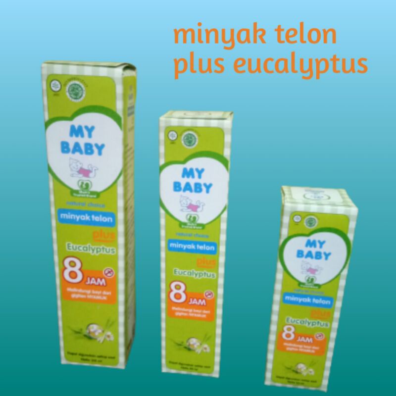Jual My Baby Minyak Telon Plus Ecalyptus 150 ml, 90 ml dan 60 ml ...