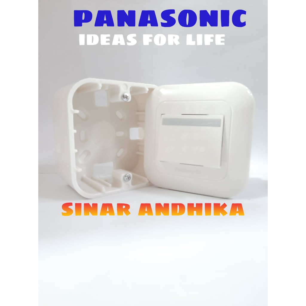 Jual SAKLAR ENGKEL LEBAR HOTEL PUTIH OUTBOW PANASONIC WEJ 78029+WEJ ...