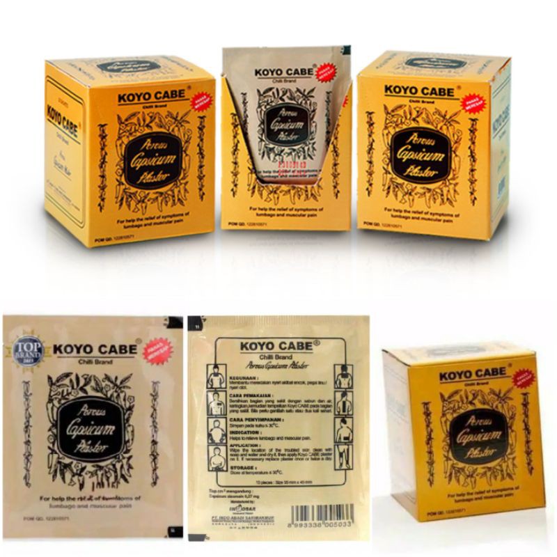 Jual Koyo Cabe / Koyo Nyeri Otot / Nyeri Sendi / Sakit Punggung ...