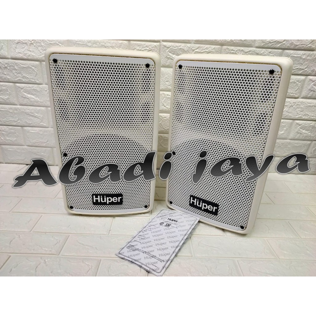 Jual SPEAKER AKTIF HUPER JS8 WHITE 8 inch 2 psc ORIGINAL | Shopee Indonesia