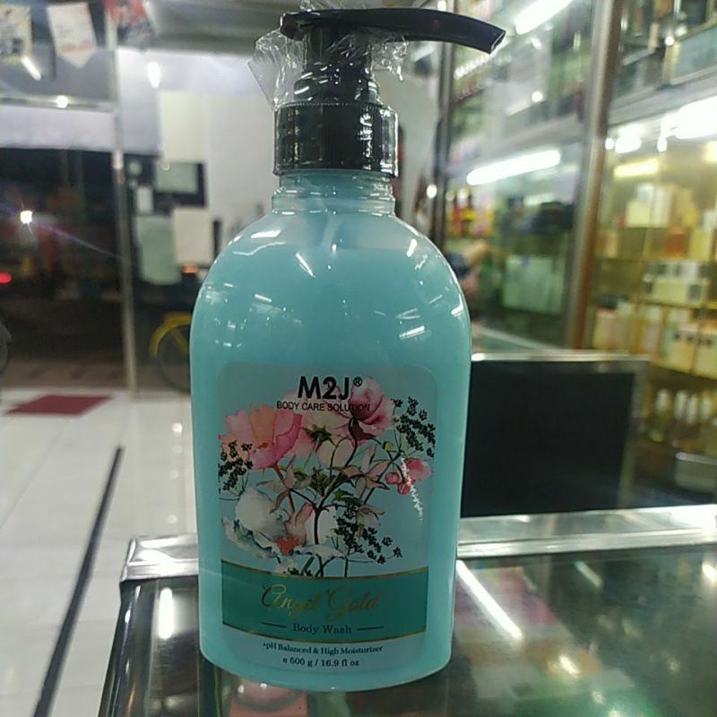 Jual M2J Angel Gold Body Wash 500gr | Shopee Indonesia