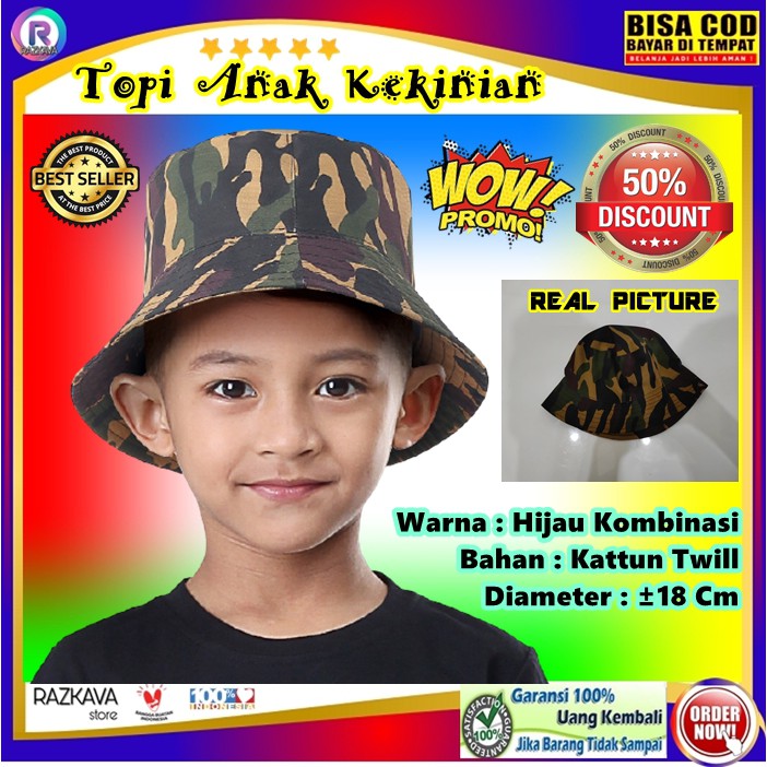 Jual Topi Anak Laki2 Bucket Buket Hat Laki Laki Perempuan Cewek Cowok ...
