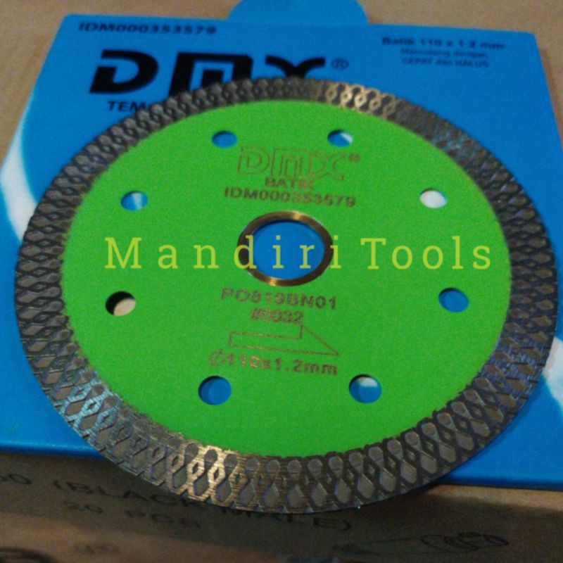 Jual Mandiri - Diamond wheel Dmx Batik 4" Pisau Potong Granit/Tile ...