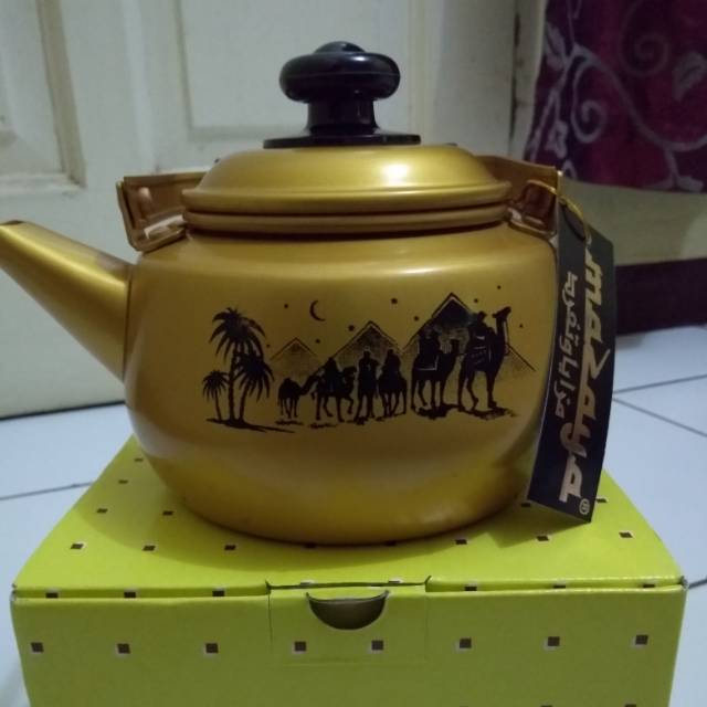 Jual Teko Emas Arab (1 Liter) | Shopee Indonesia