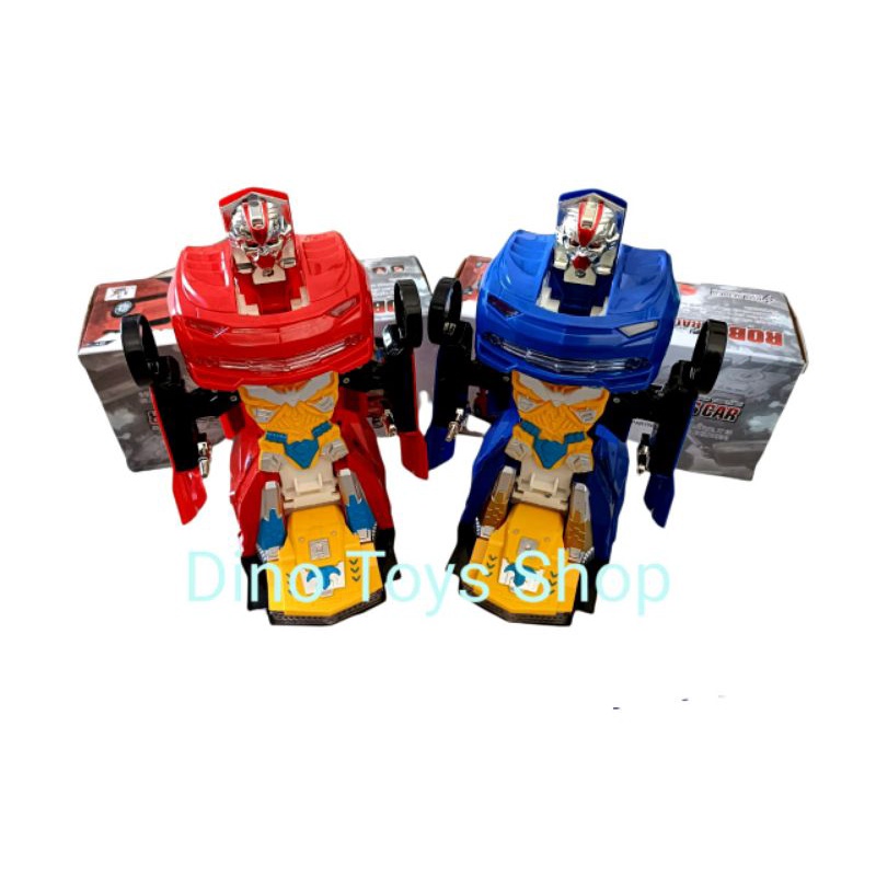 Jual Mainan Anak - Robot Races Car Mobil Transformable Transformer ...