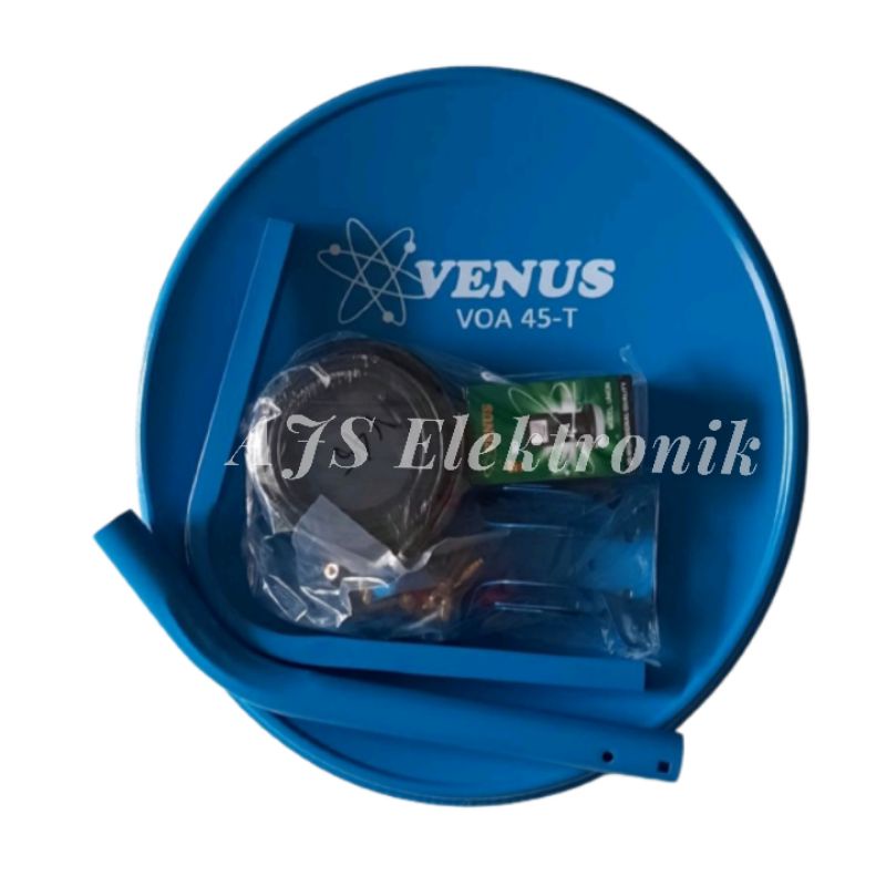 Jual Dish Parabola Mini Venus 45cm Paket Lengkap Lnb + Kabel Warna ...