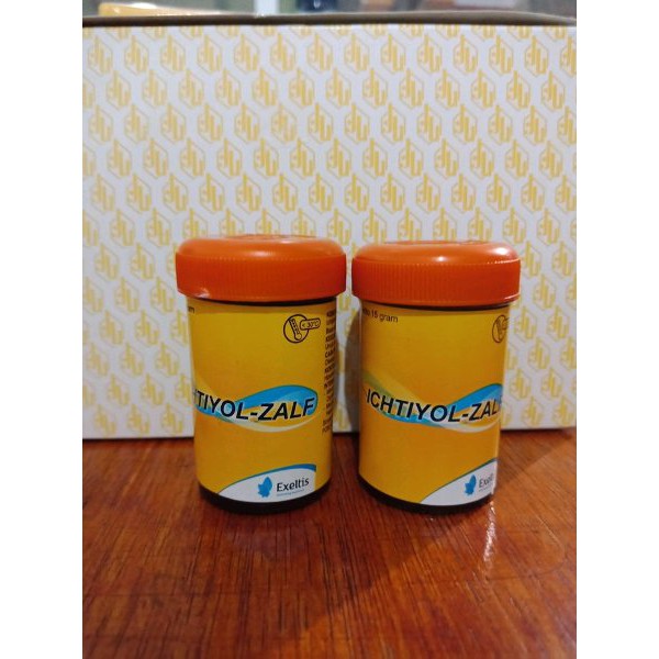 Jual Ichtiol Zalf / Ichtiyol Zalf / Ichtyol Zalf Dun Salep HITAM SALEP ...