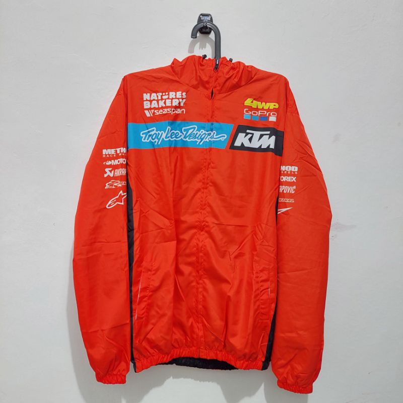Jual JAKET PARASUT RUNNING TRAIL GOWES RACING KTM #5 | Shopee Indonesia