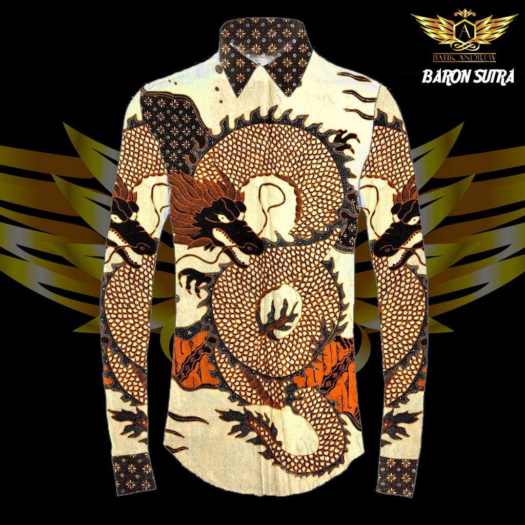 Jual Baron Iwan Tirta Motif 1 Bahan Kain Batik Pria Tulis Sutra Pola