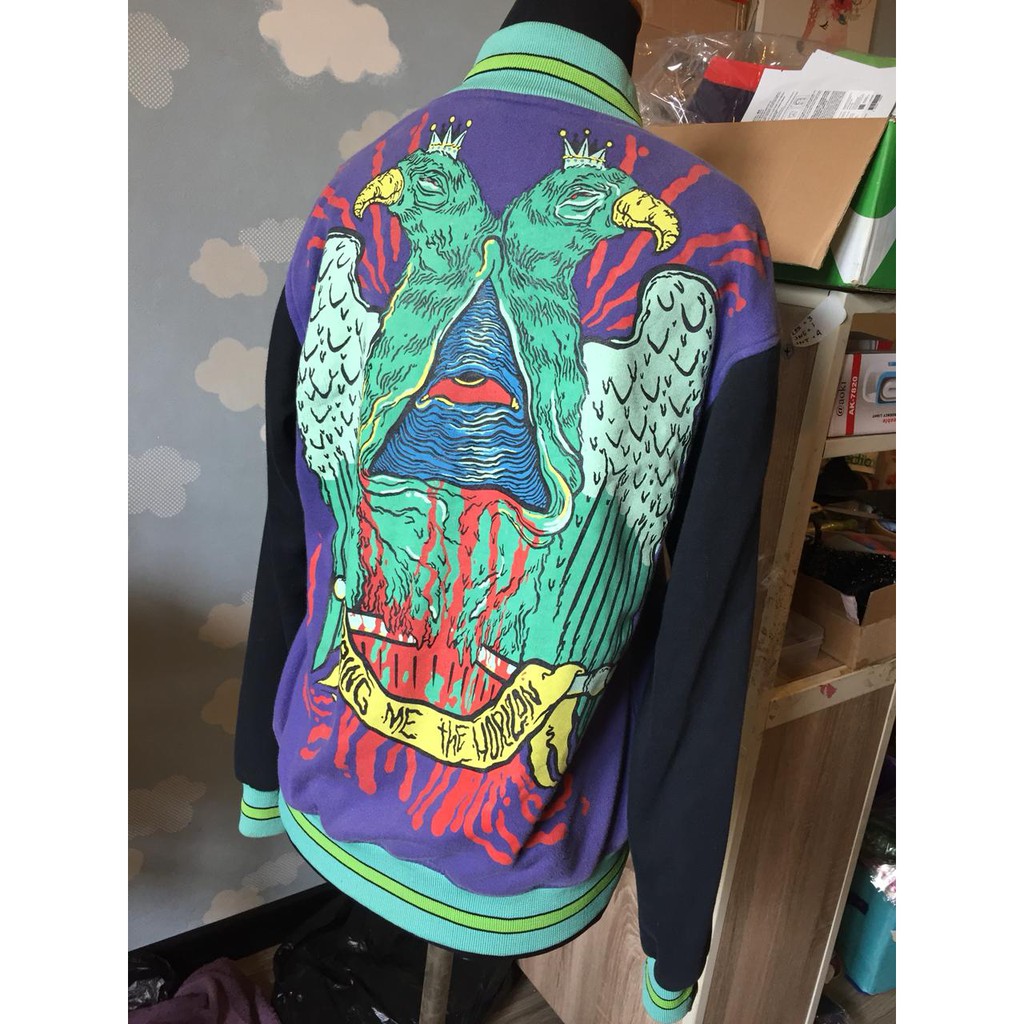 Jual Preloved - BMTH Drop Dead Varsity Jacket / Jaket Wanita Pria ...