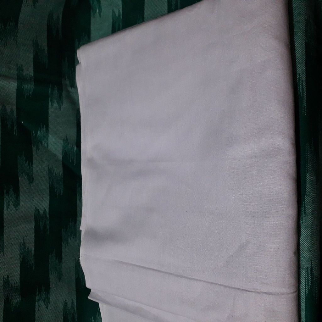 Jual KAIN PUTIH HALUS PER 50 METER 50M KAIN PUTIH MORI KAIN HALUS KAIN ...