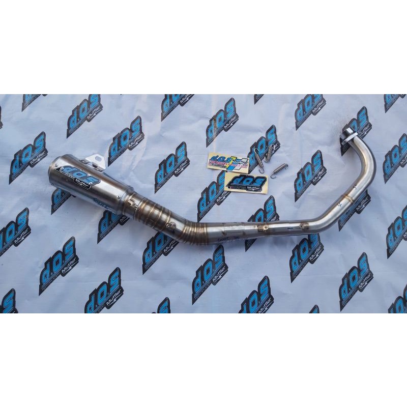 Jual Knalpot Sonic 150 / Supra GTR Cb150r D.O.S Muffler Jogjakarta FFA ...