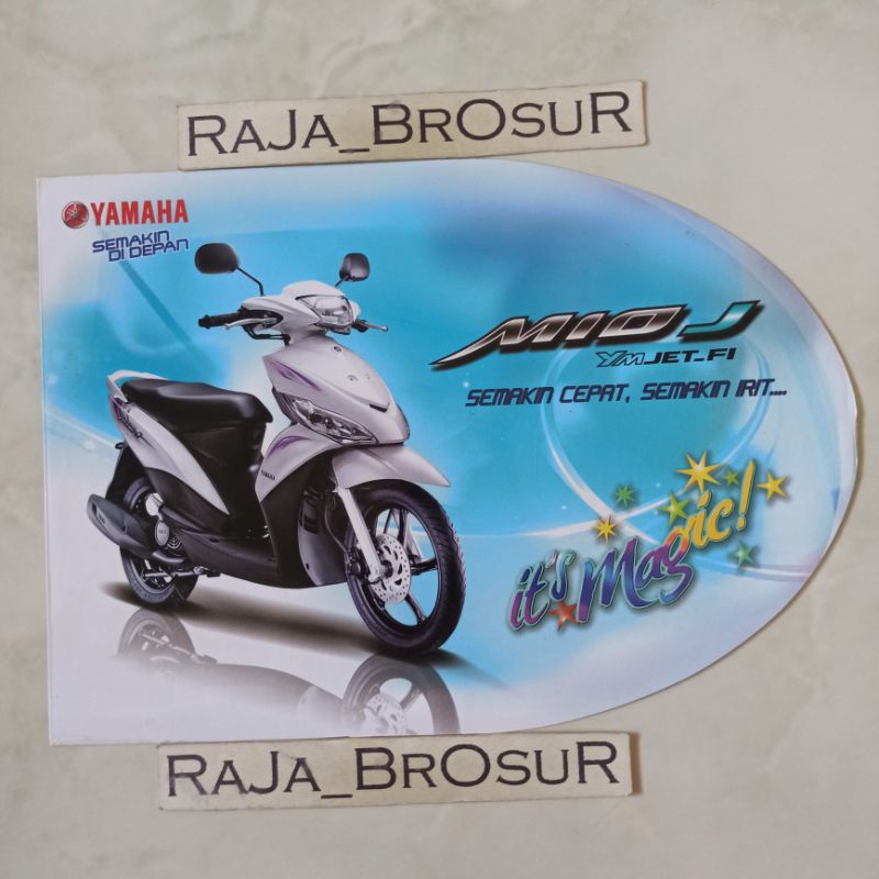 Jual Poster brosur katalog leaflet Yamaha Mio J YM JET FI 2012 | Shopee ...