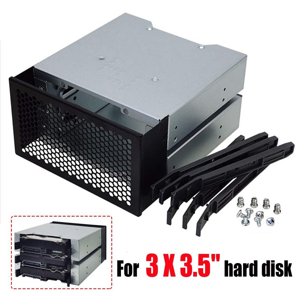 Jual New Large Capacity Stainless Steel HDD Hard Drive Cage Rack SAS ...