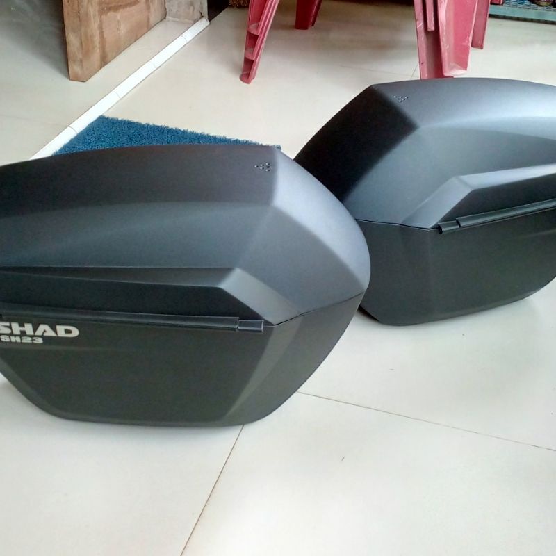 Jual side box sh23 + breket 3p Honda new CB150R / CB 150R original ...