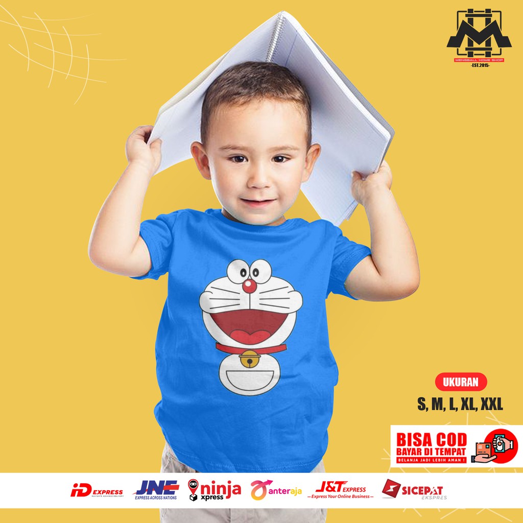 Jual Kaos Baju Doraemon Kaos Sablon / Kaos Distro / Kaos Custom / Kaos ...