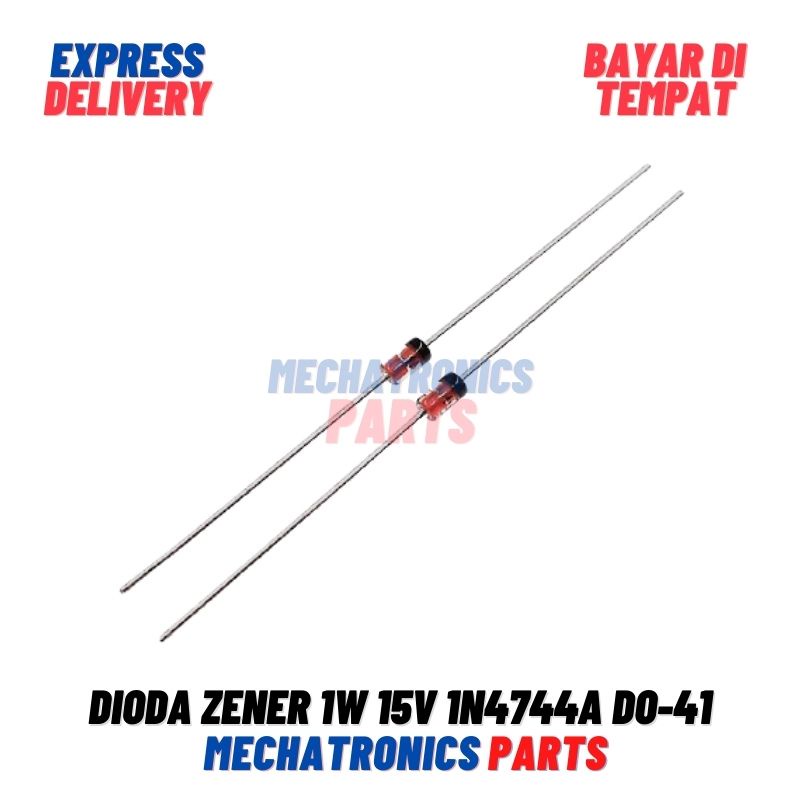 Jual [SMC-9042] DIODA ZENER 1W 15V 1N4744A 1N4744A 1N4744A DO-41 ...