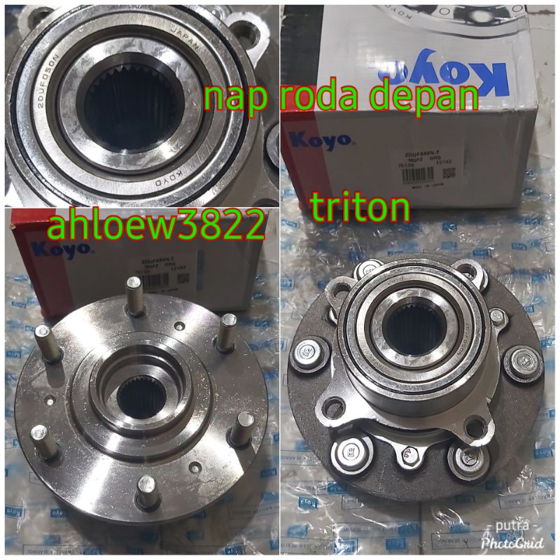 Jual WHELL HUB NAP RODA DEPAN BEARING RODA DEPAN MITSUBISHI L200 TRITON ...