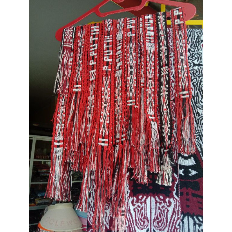 Jual sortali batak samosir motif "Horas dan pasir putih" | Shopee Indonesia