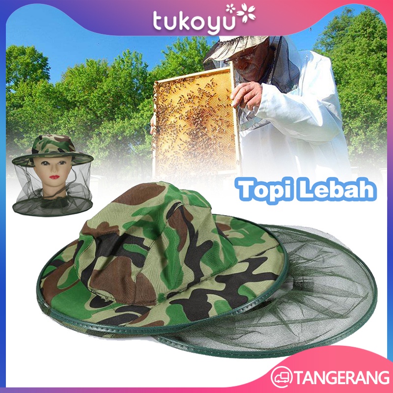 Jual Topi Lebah/Topi Anti Serangga/Topi Anti Nyamuk/Anti Bee Cap/Topi ...