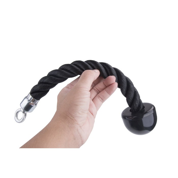 Jual Triceps Rope Tricep Tali Fitness Single End Handle Grip Row Bar ...