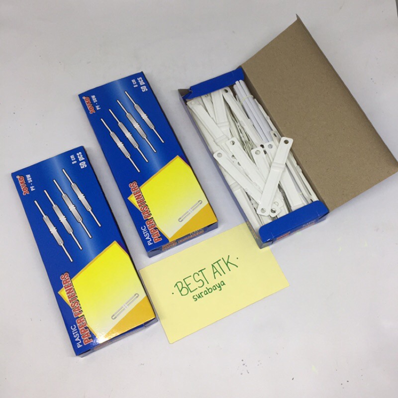 Jual Acco / Paper fastener warna dan putih | Shopee Indonesia