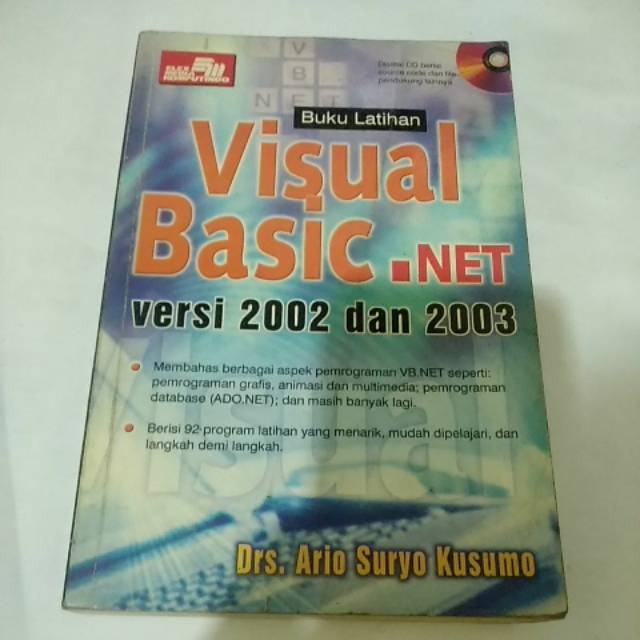 Jual Buku Latihan Visual Basic.Net versi 2002 dan 2003 | Shopee Indonesia Jual Buku Latihan Visual Basic.Net versi 2002 dan 2003 | Shopee Indonesia