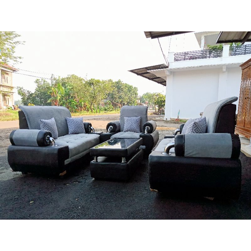 Jual Sofa Ruang Tamu 321 / Sofa Bima 321 / Sofa Modern Full Busa / Sofa ...