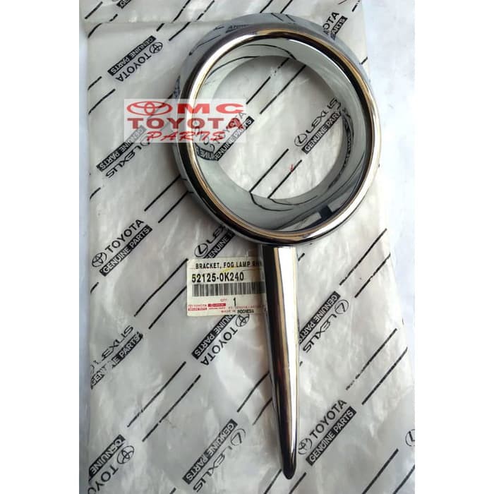 Jual Garnish Cover Tutup Ring Fog Lamp Foglamp Kanan Fortuner 52125 ...