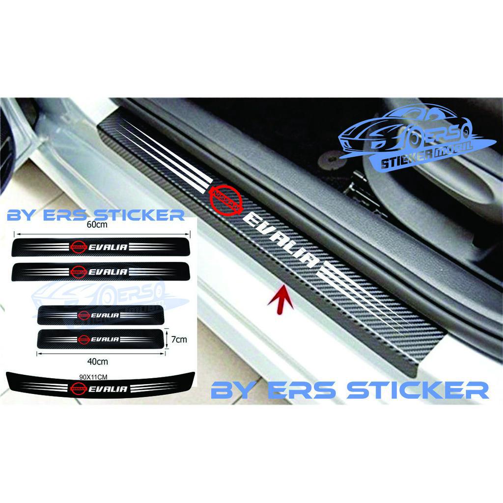 Jual STIKER KARBON 3D SILL PLAT STICKER PIJAKAN PINTU MOBIL NISSAN ...