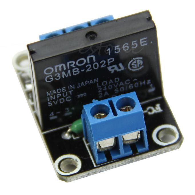 Jual 5V 1 Channel Omron Ssr Low Level Solid State Relay Module 250V 2A ...