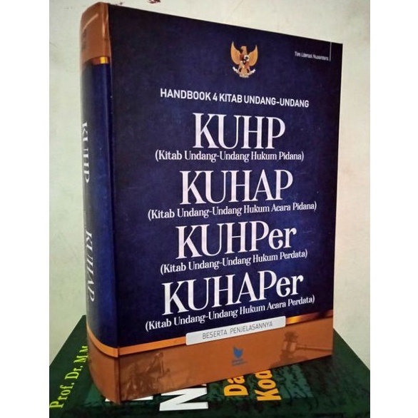 Jual Handbook 4 Kitab Undang-Undang KUHP, KUHAP, KUHPer, KUHAPer ...