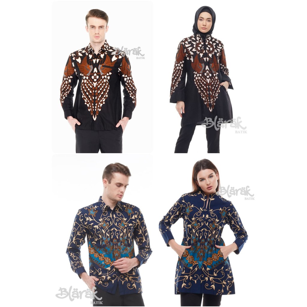Jual couple tunik tunik blarak full kancing depan | Shopee Indonesia