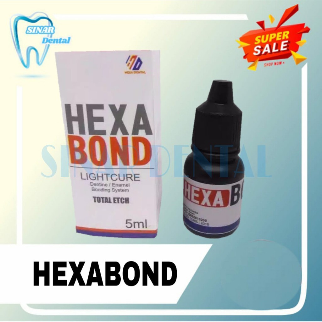 Jual HEXABOND / BONDING RESIN 5ML / HEXA BOND /CAMPURAN LEM BEHEL ...