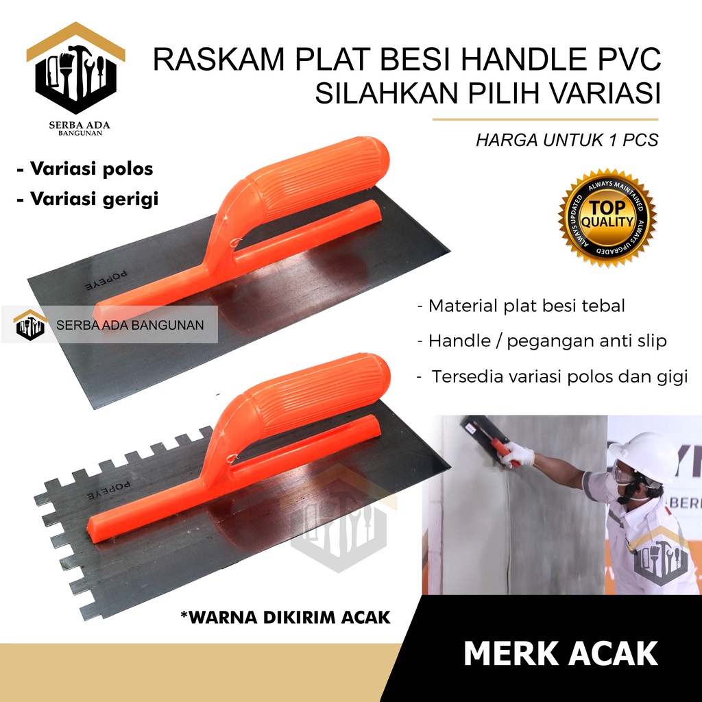 Jual SAB TROWEL IMPORT Plat Baja - Roskam Plester / Plastering Trowel ...