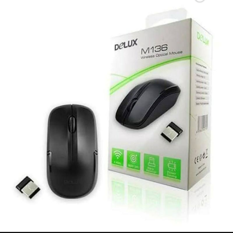 Jual Deluxe Mouse Wireless | Shopee Indonesia