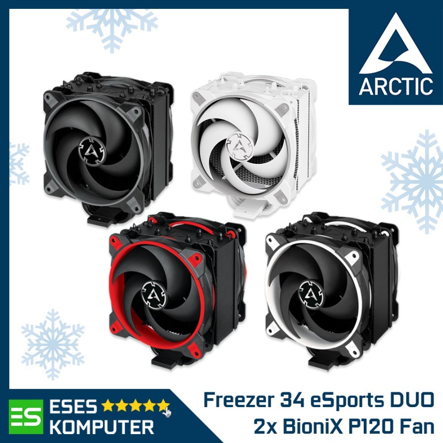 Jual HSF Arctic Freezer 34 eSports DUO Dual Fan BioniX P-Series CPU ...
