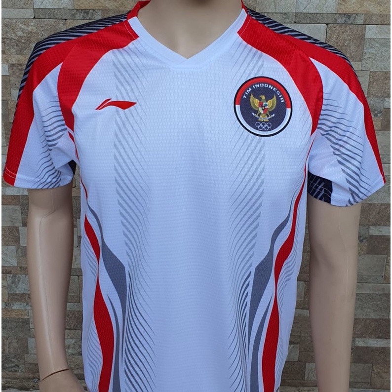 Jual BAJU KAOS BADMINTON LI-NING LINING OLYMPIADE TOKYO - OLYMPIC TOKYO ...
