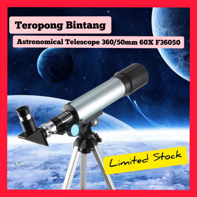 Jual Teropong Tropong Bintang Bulan Teleskop Astronomi Telescope ...