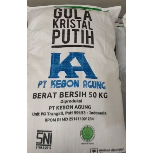 Jual GULA TK TRANGKIL GULA PASIR KARUNGAN KARUNG ASLI PT MURAH 50KG ...