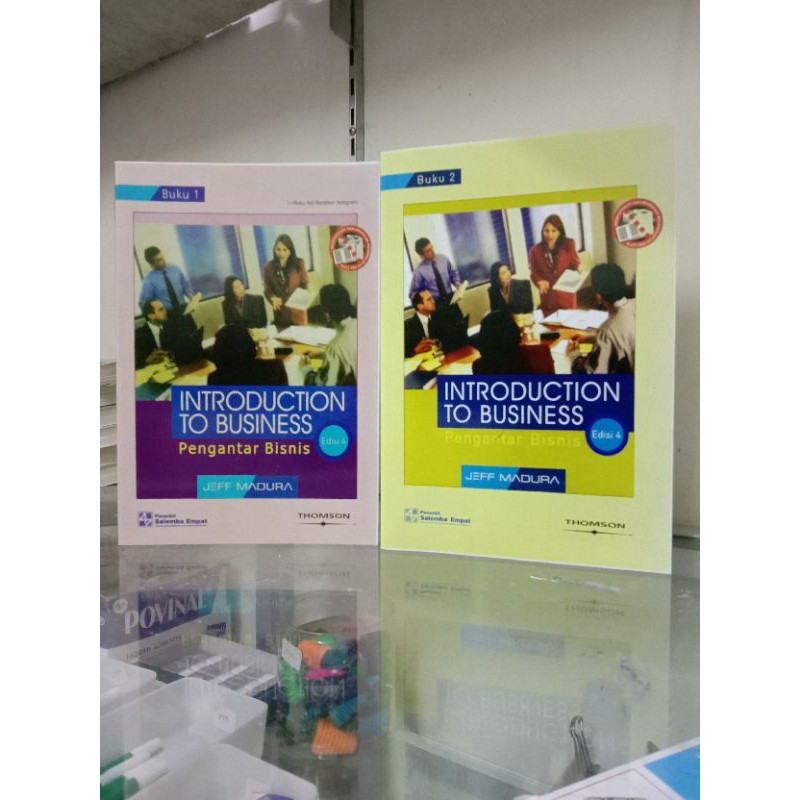 Jual SATU PAKET INTRODUCTION TO BUSINESS PENGANTAR BISNIS JEFF MADURA BUKU 1&2 | Shopee Indonesia