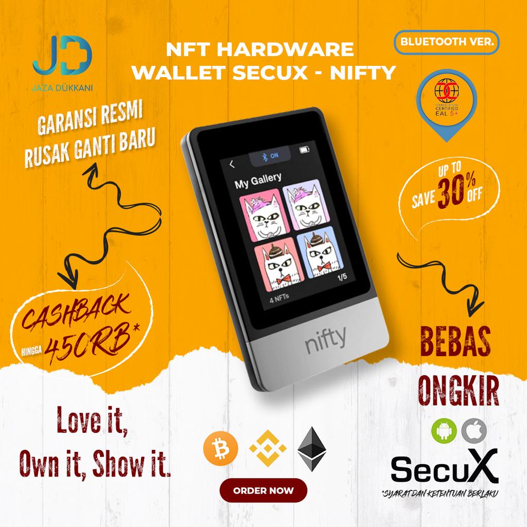 Jual Cold Wallet SecuX Nifty - NFT Hardware Wallet ETH BSC Polygon ...
